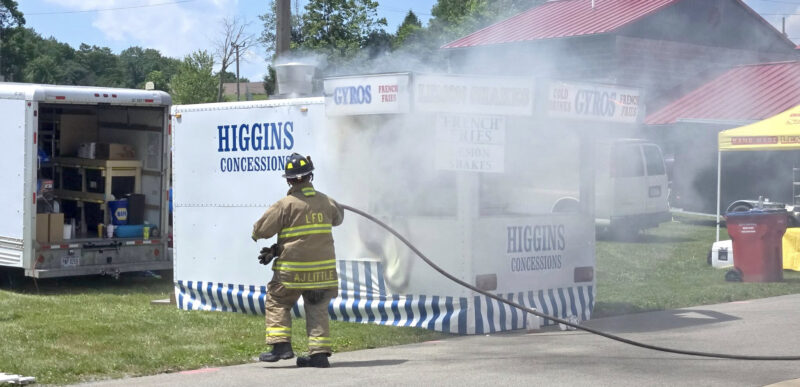 One injured in food truck fire | News, Sports, Jobs - Salem News